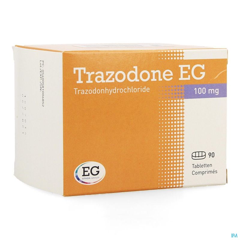 Trazodone EG Tabl 90 X 100 Mg