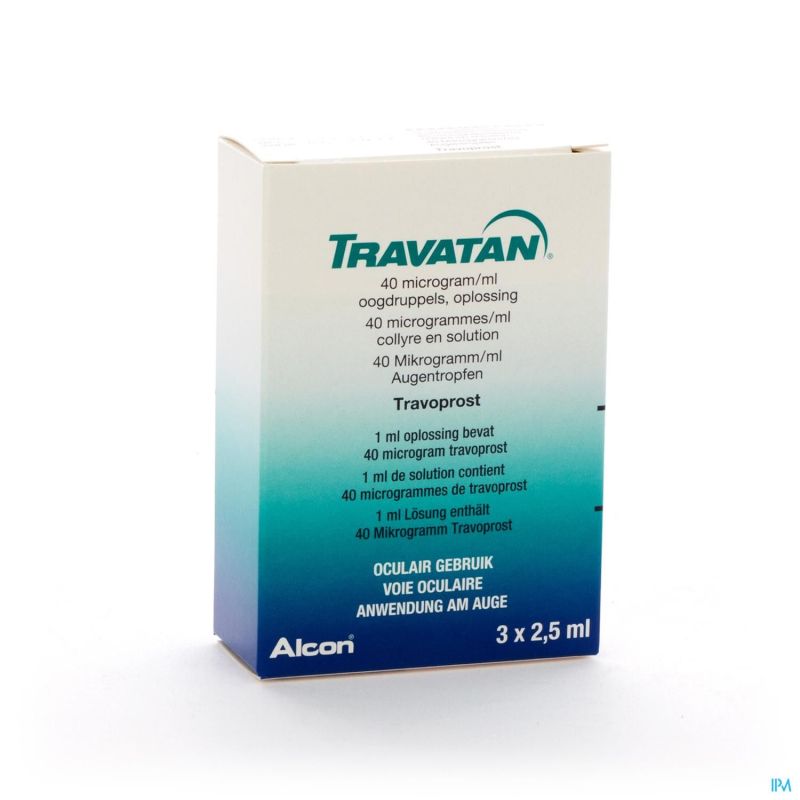 Travatan Nf Collyre Sol 3x2,5ml