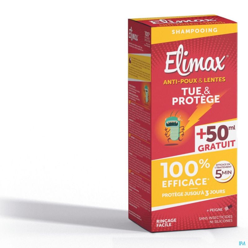 Elimax Shampoo A/poux Fl 250ml