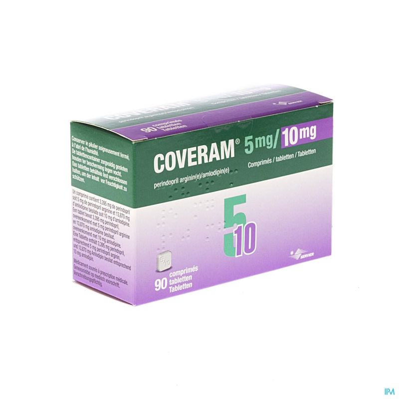Coveram 5mg/10mg Comp 90