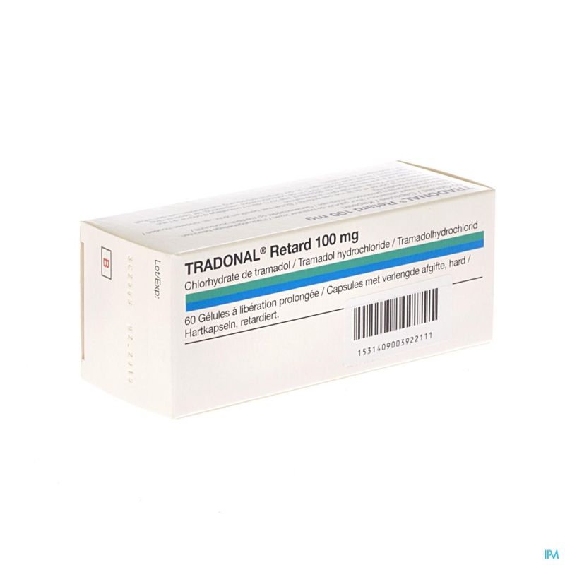 Tradonal Retard Caps 60 X 100mg