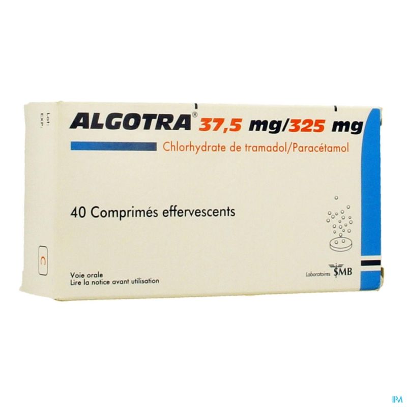 Algotra 37,5mg/325mg Comp Efferv. 40