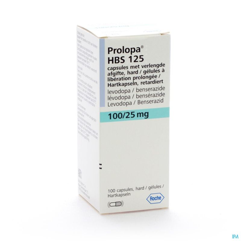 Prolopa Hbs 100mg/25mg Lib.prolongee Caps 100