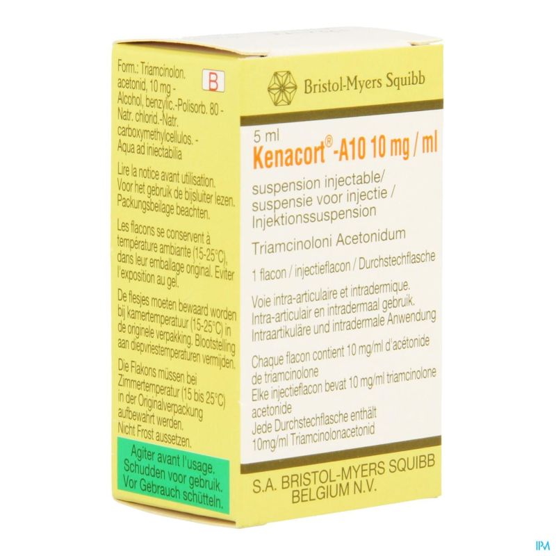 Kenacort-a 10 Fl 1 X 50mg/5ml