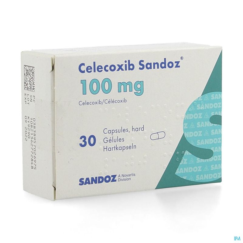 Celecoxib Sandoz 100mg Caps Dur 30 X 100mg