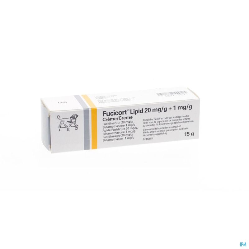 Fucicort Lipid 20mg/g + 1mg/g Creme Tube 15g