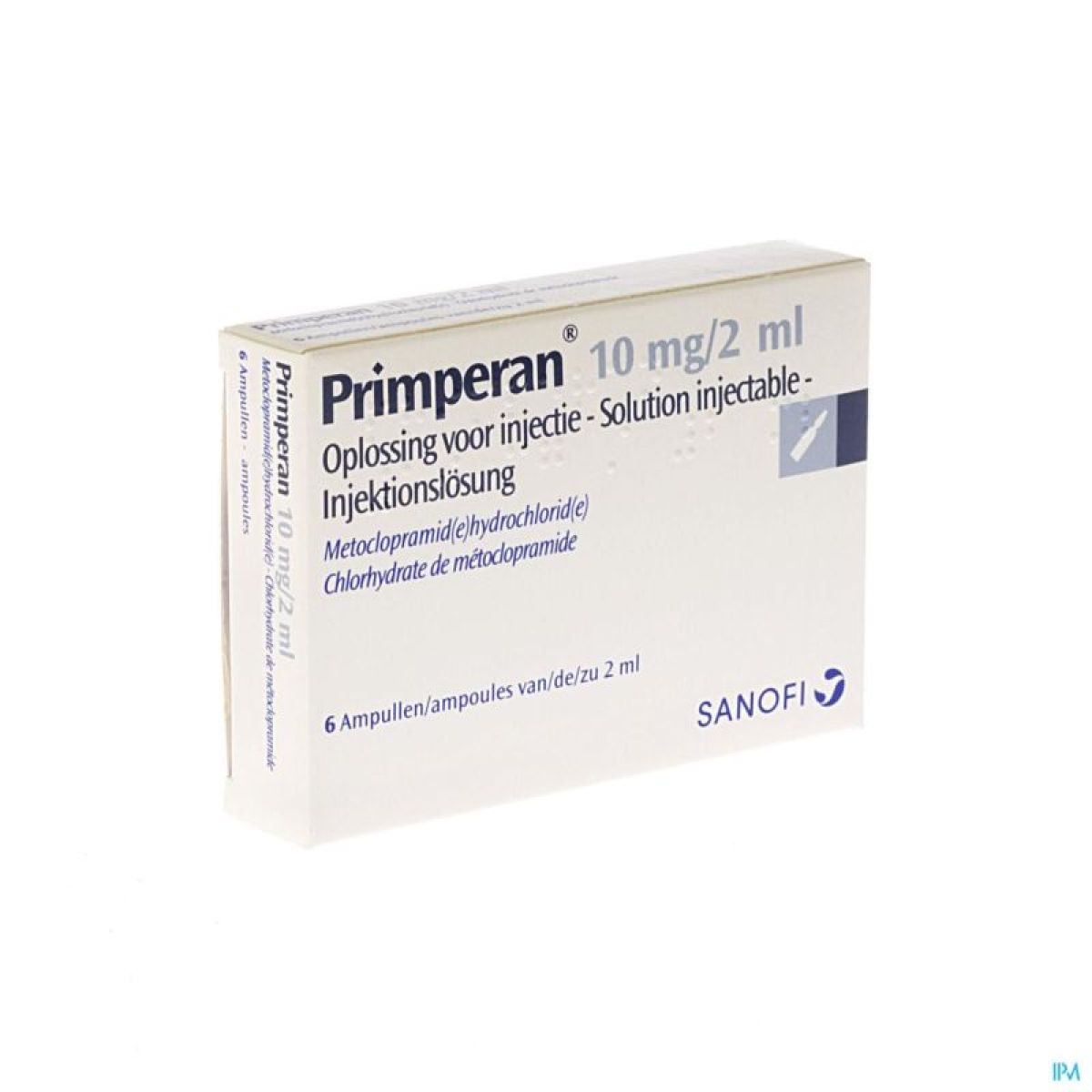 Primperan Amp Inj 6 X 10mg/2ml