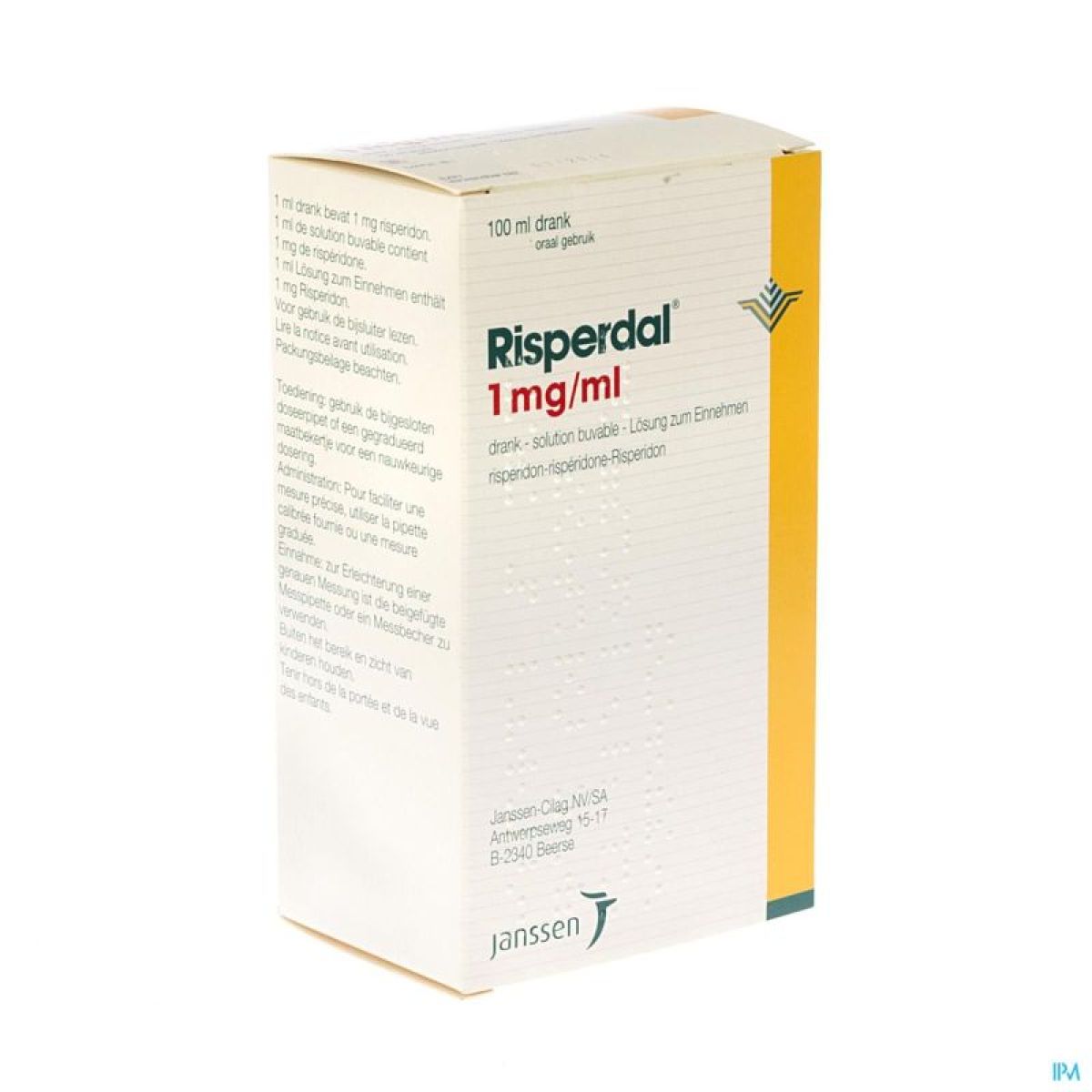 Risperdal Sol Per Os 100ml