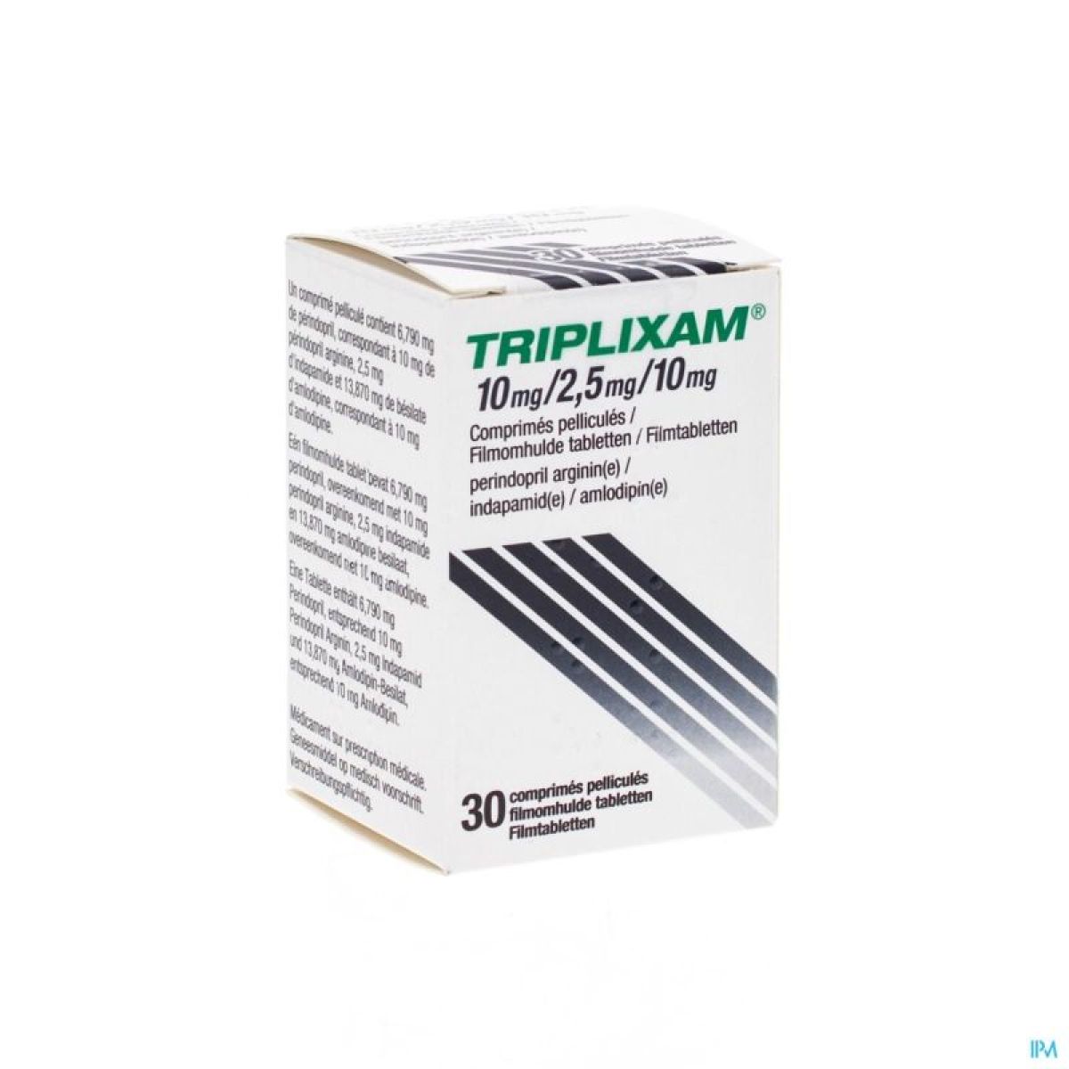 Triplixam 10mg/2,50mg/10mg Comp Pell 30