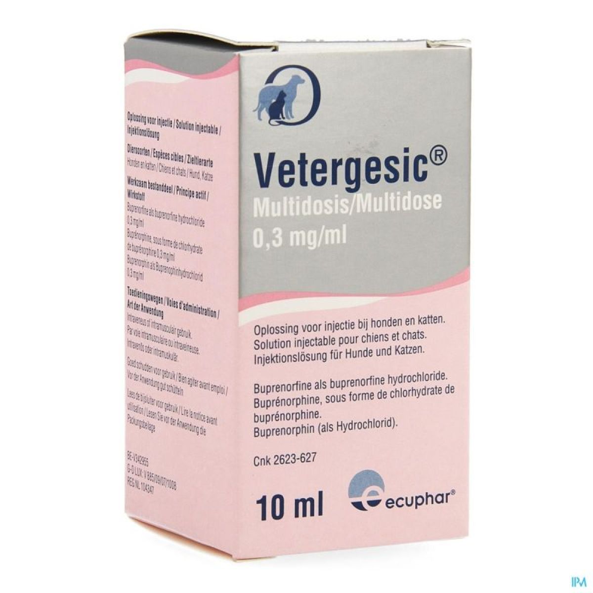 Vetergesic Multidose 0,3mg/ml 10ml