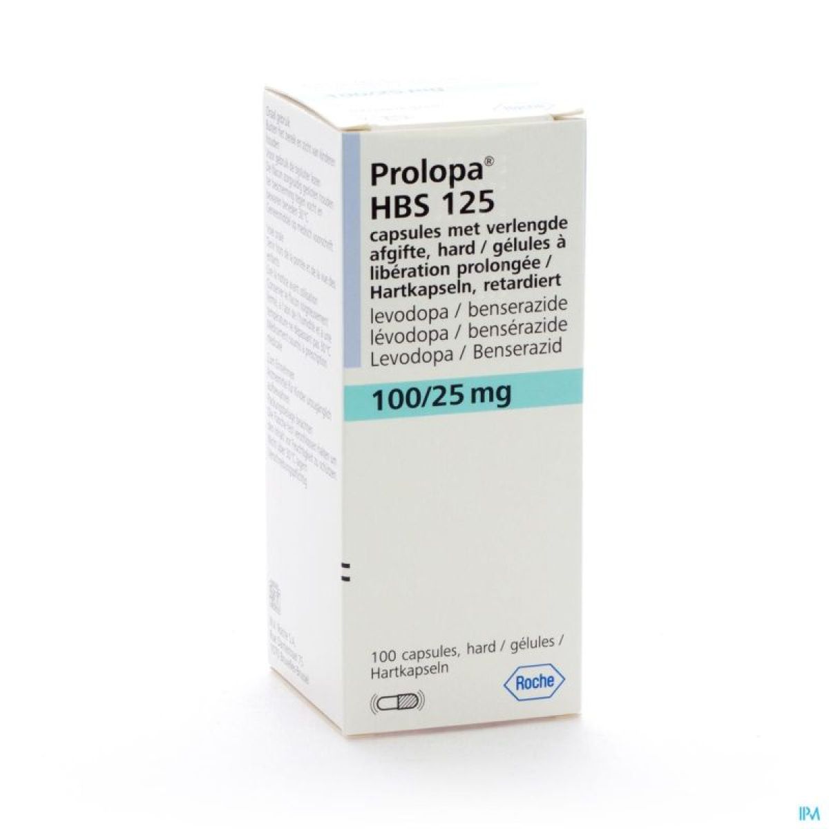 Prolopa Hbs 100mg/25mg Lib.prolongee Caps 100