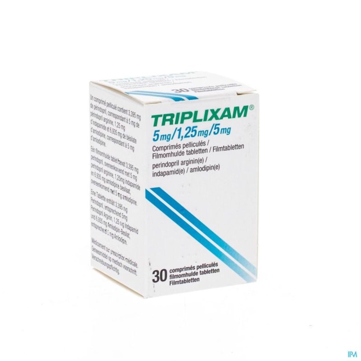 Triplixam 5mg/1,25mg/ 5mg Comp Pell 30