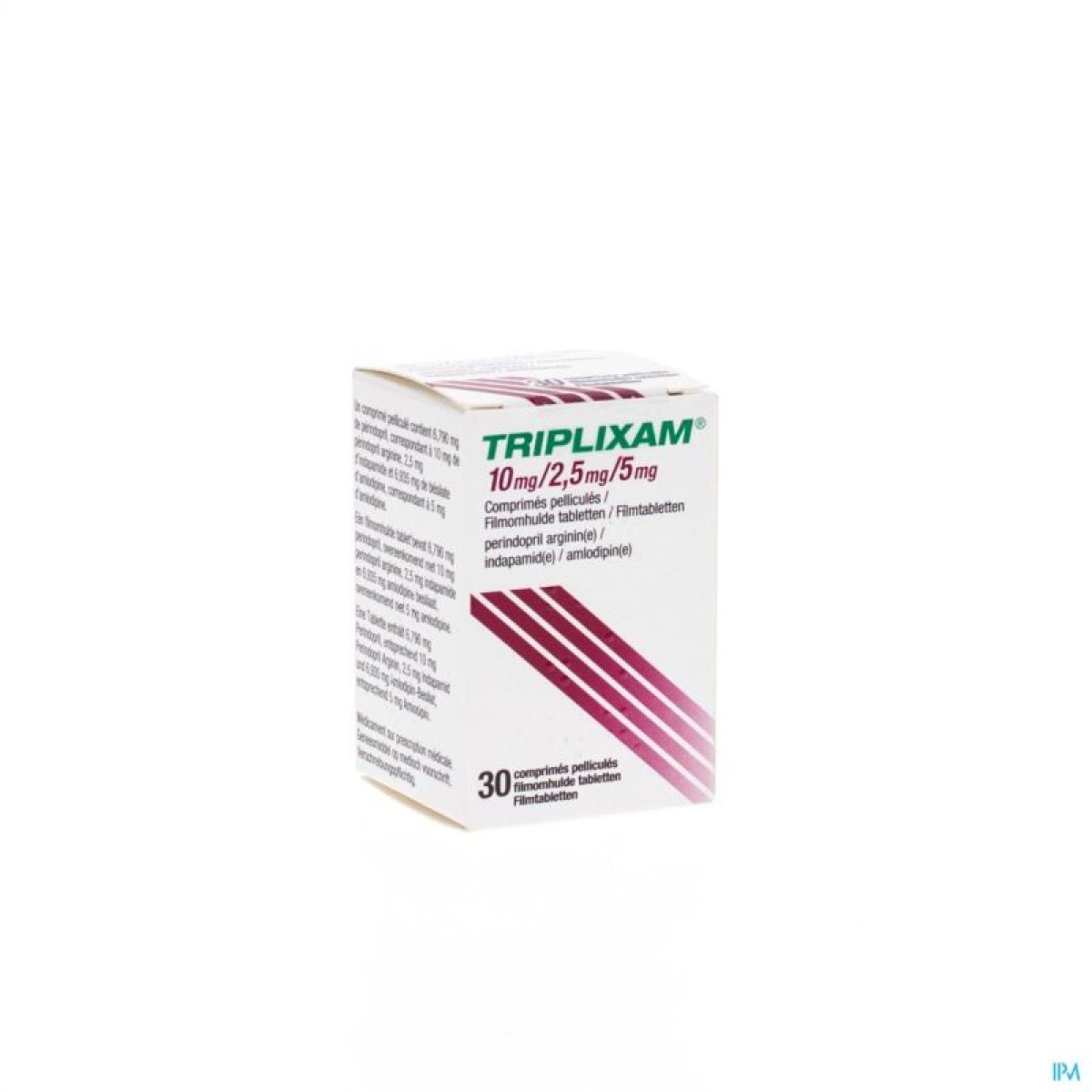 Triplixam 10mg/2,50mg/ 5mg Comp Pell 30