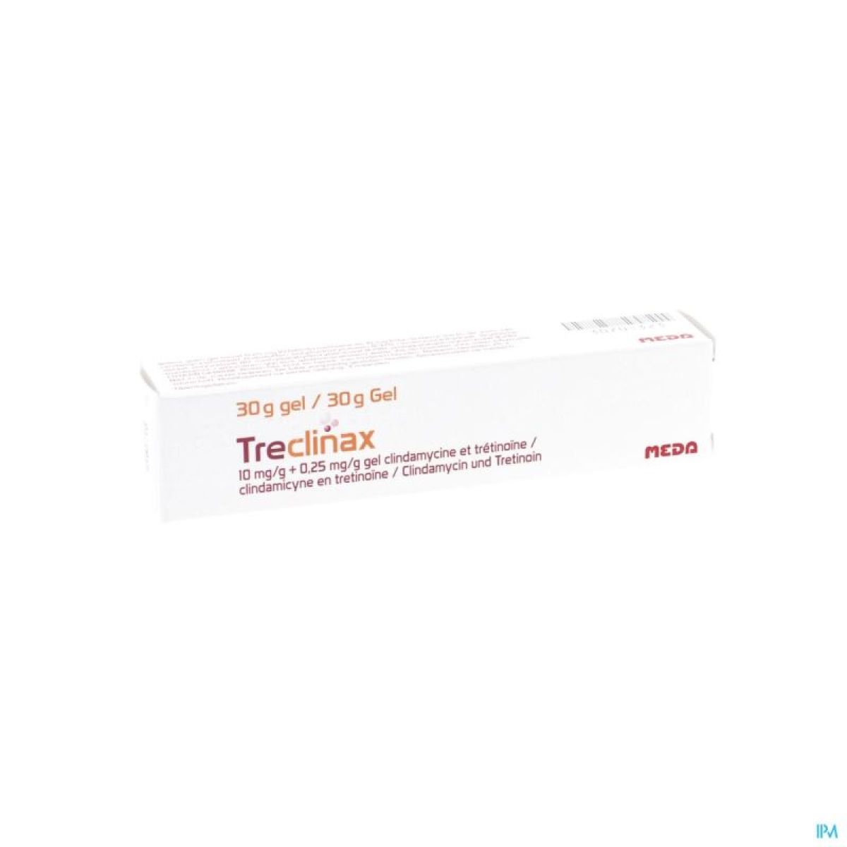 Treclinax 10mg/g + 0,25mg/g Gel Tube 30g