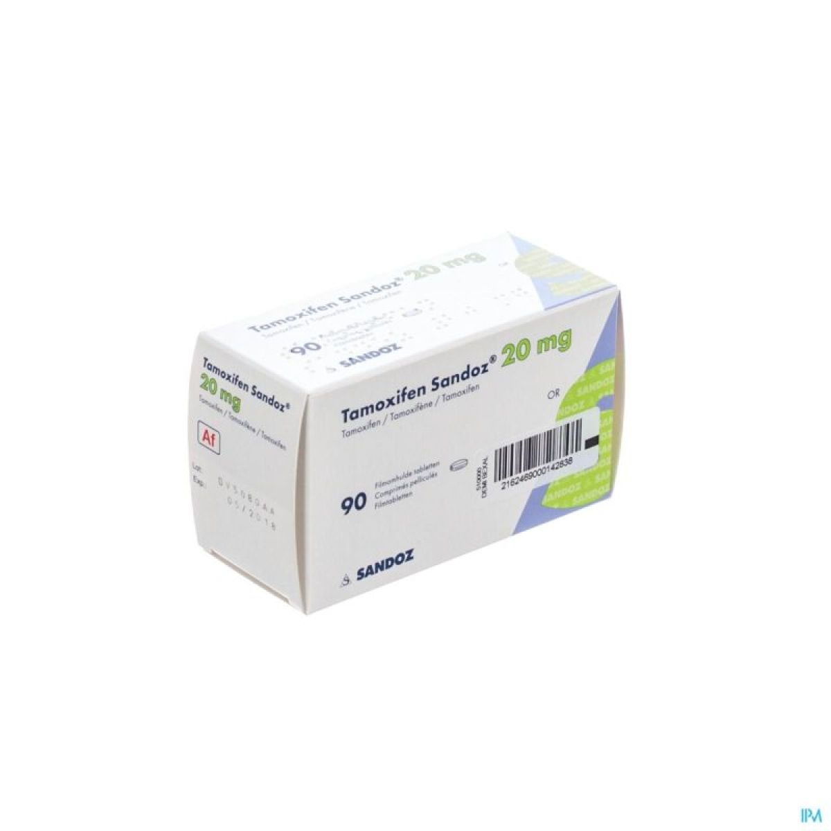 Tamoxifen Sandoz Comp 90 X 20mg